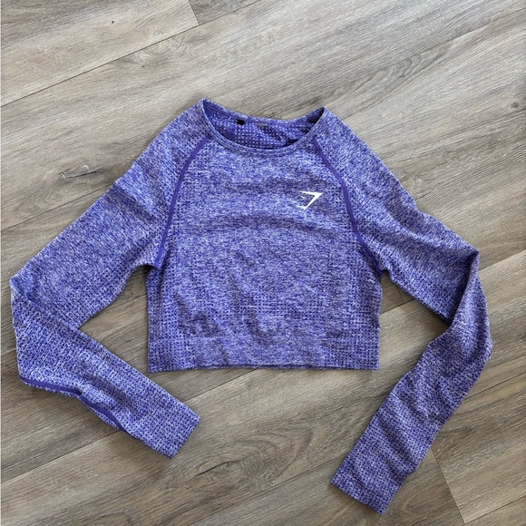 Gymshark | Tops | Gymshark Long Sleeve Crop Top | Poshmark